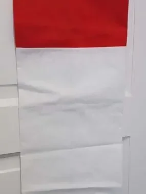 Handmade | Storage & Organization | Red And White Fabric Hanging ...